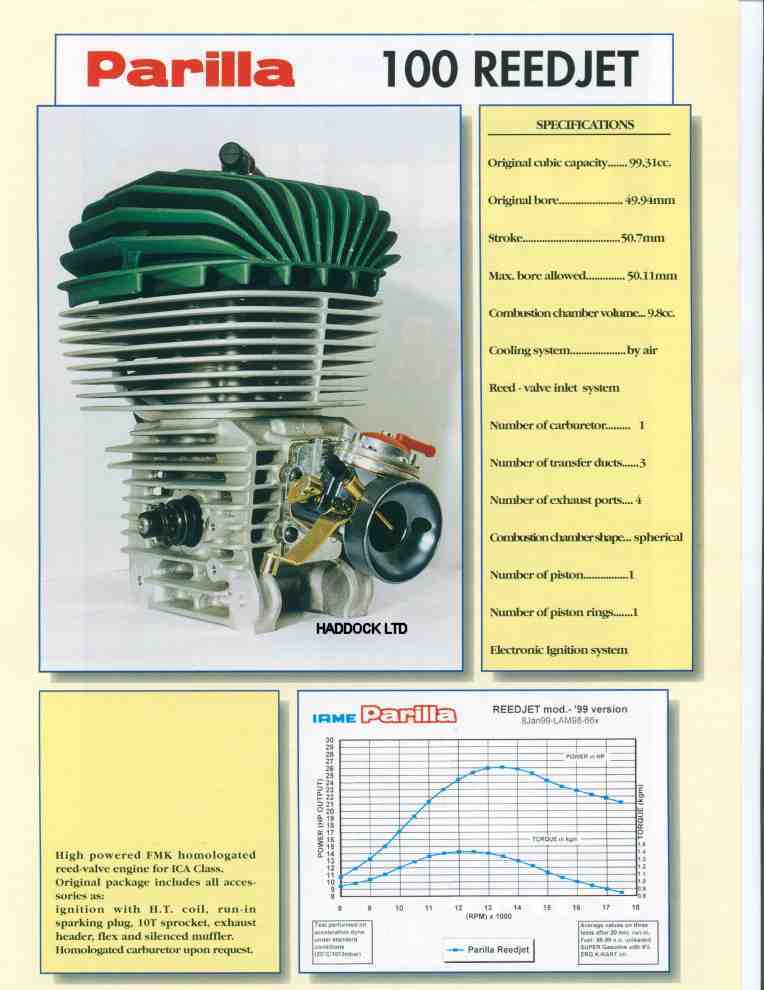 Air Cooled 100cc iame Reed Jets | Bob's 4 Cycle Karting